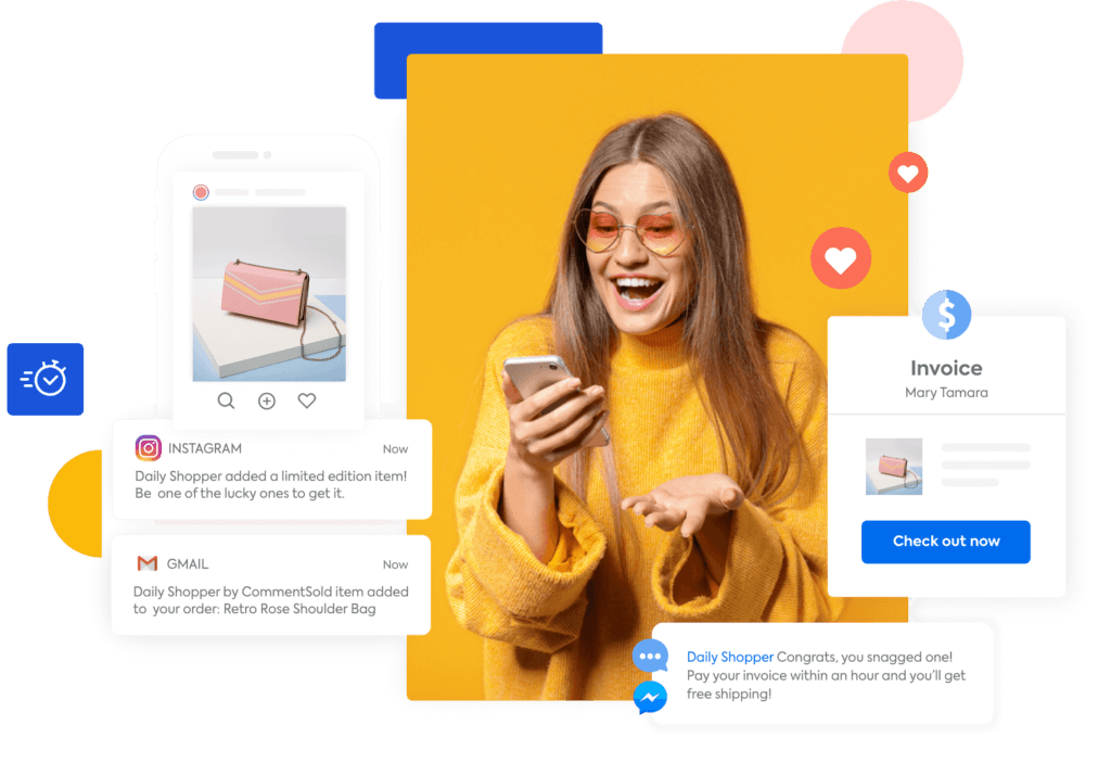 Social Commerce | Send Invoices on Facebook | CommentSold